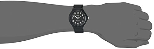 Casio Men's MW240-1BV Easy To Read Analog Display Quartz Black Watch