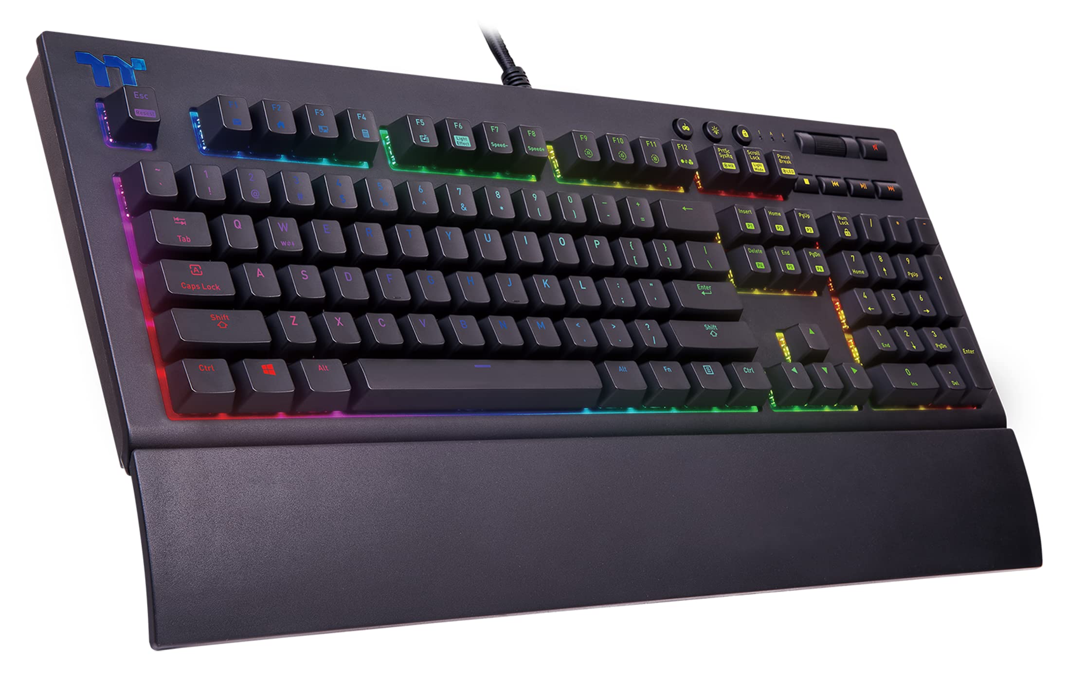 Thermaltake TT Premium X1 RGB CherryMX Blue - Japanese Keyboard - Gaming Keyboard KB430 KB-TPX-BLBRJP-01