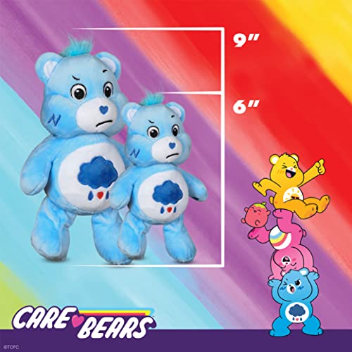 Care Bear for Pets Pet Plush Squeaky Toy Grumpy Bear, 9” with Squeaker Inside and Crinkle Ears | Grumpy Bear for Dogs Squeaky Plush Toy | Collectible Dog Toys (FF19789)
