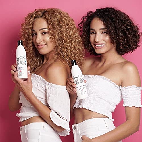 Rizo Curls Shampoo and Conditioner Bundle Pack for Women β 10 Fluid Ounces (Pack of 2) - Moisturizes, Strengthens Every Curl with Natural Products and Vitamins