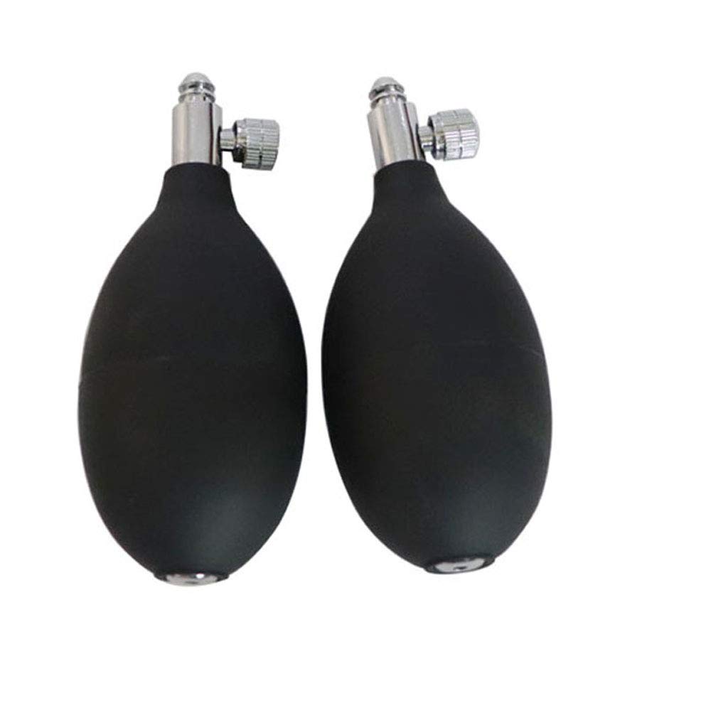 ENTROPOWER Medical Inflation Bulb with Air Release Valve Black Color 2pieces/Bag