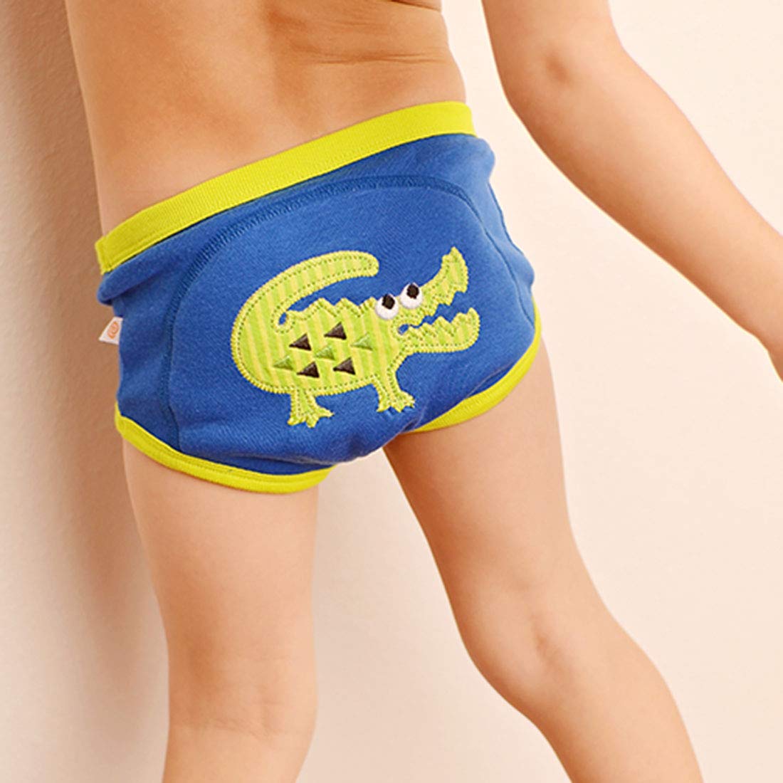 Boys 3 Piece Organic Training Pant Set - Ocean Friends (2T-3T)