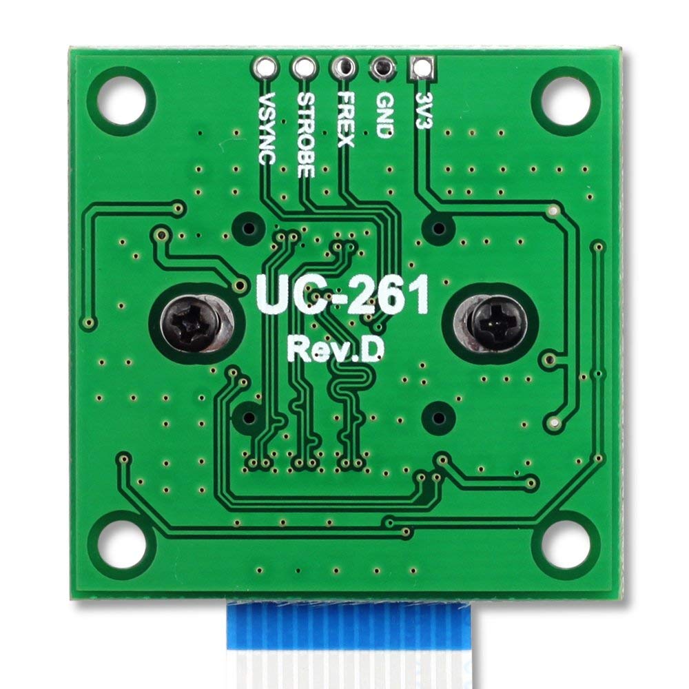 Arducam Lens Board OV5647 Sensor for Raspberry Pi Camera, Adjustable and Interchangeable Lens M12 Module, Focus and Angle Enhancement for Raspberry Pi 5/4/3/3 B+