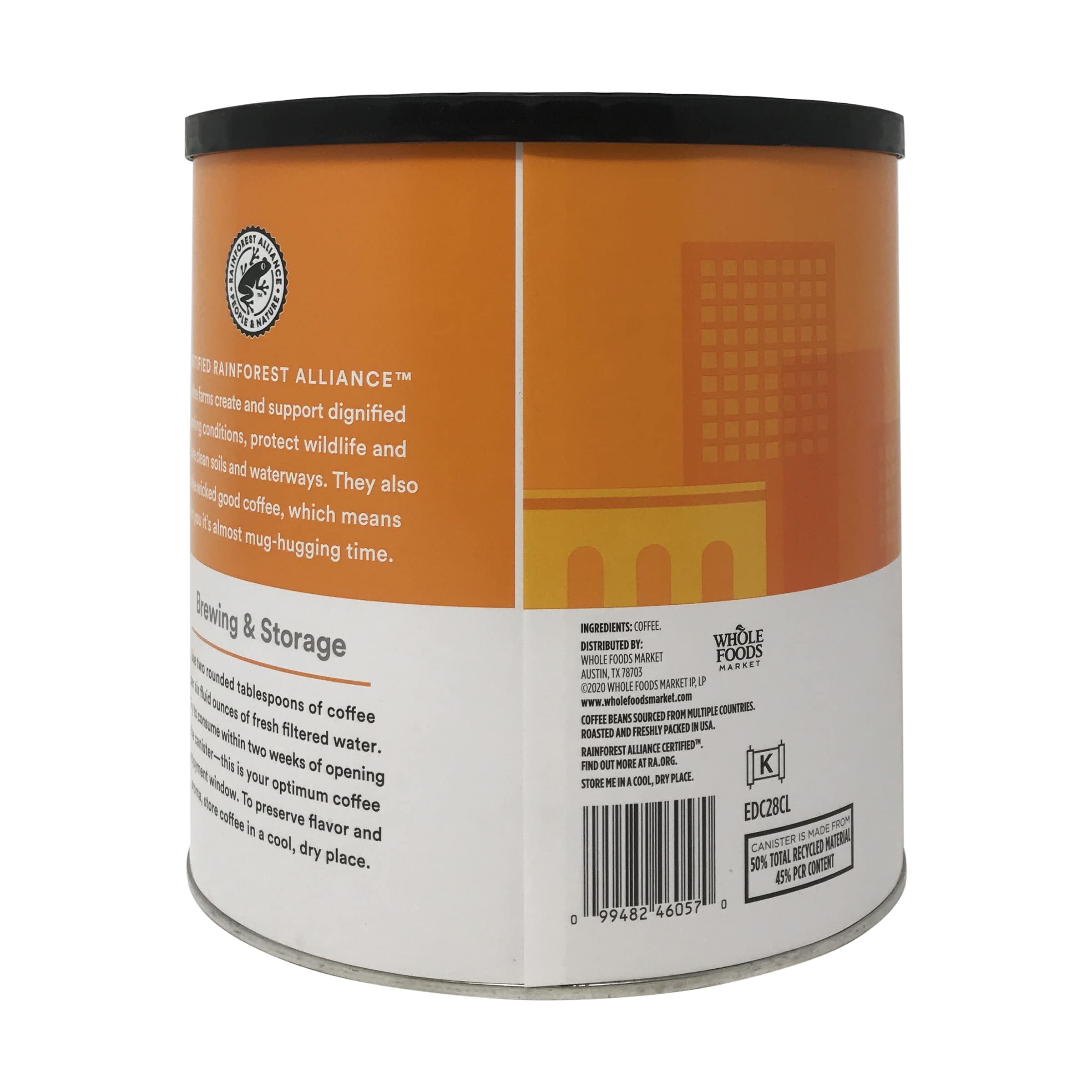 365 by Whole Foods Market, Coffee City Limits Full City Roast, 28.5 Ounce