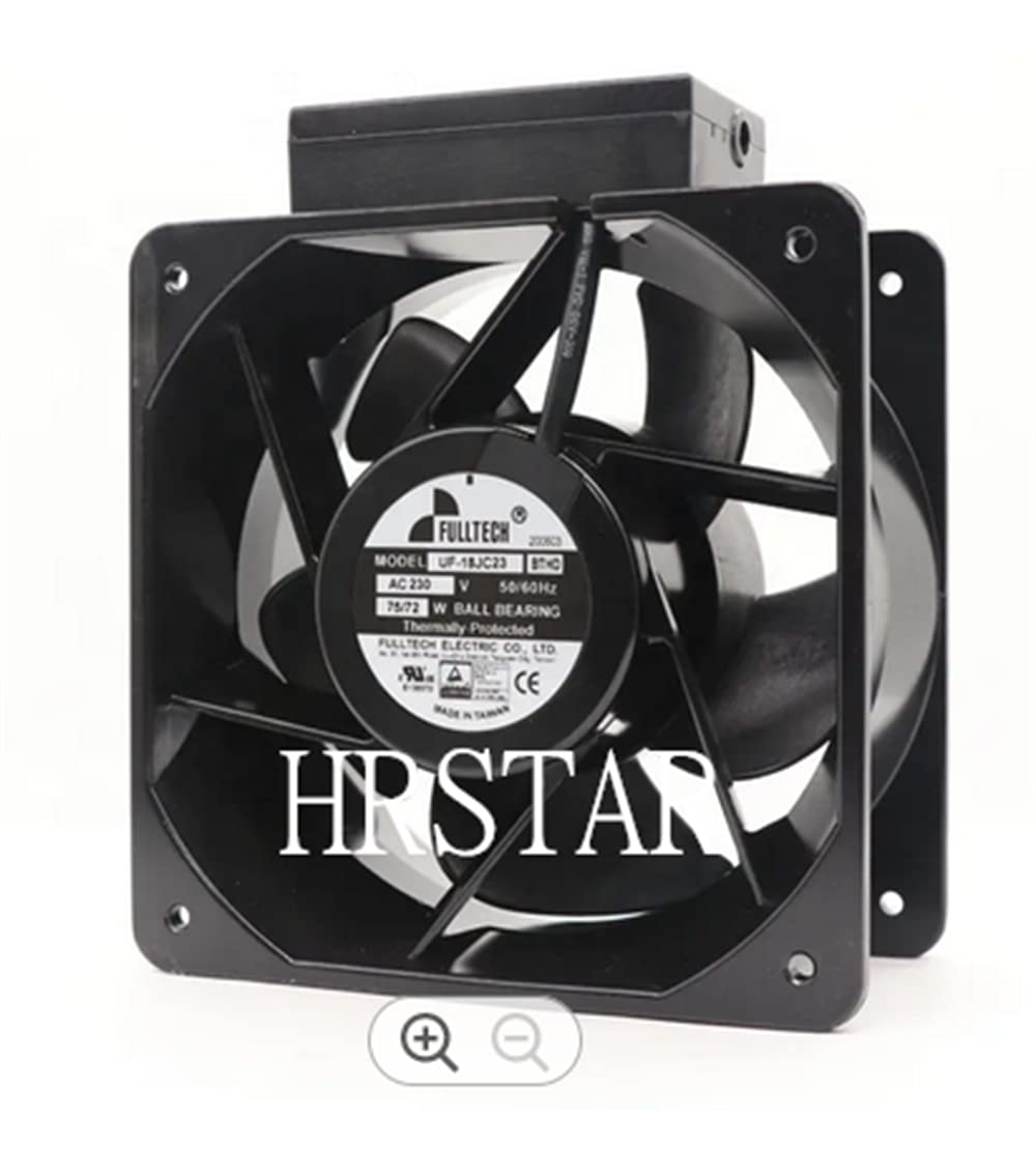 HRSTAR for FULLTECH UF-18JC23 BTHD Axial Fan 230V 75/72W for UPS Power Supply Fan