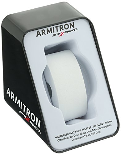 Armitron Sport Women's Quartz Sport Watch with Resin Strap, Blue, 11.8 (Model: 45/7034RNV)