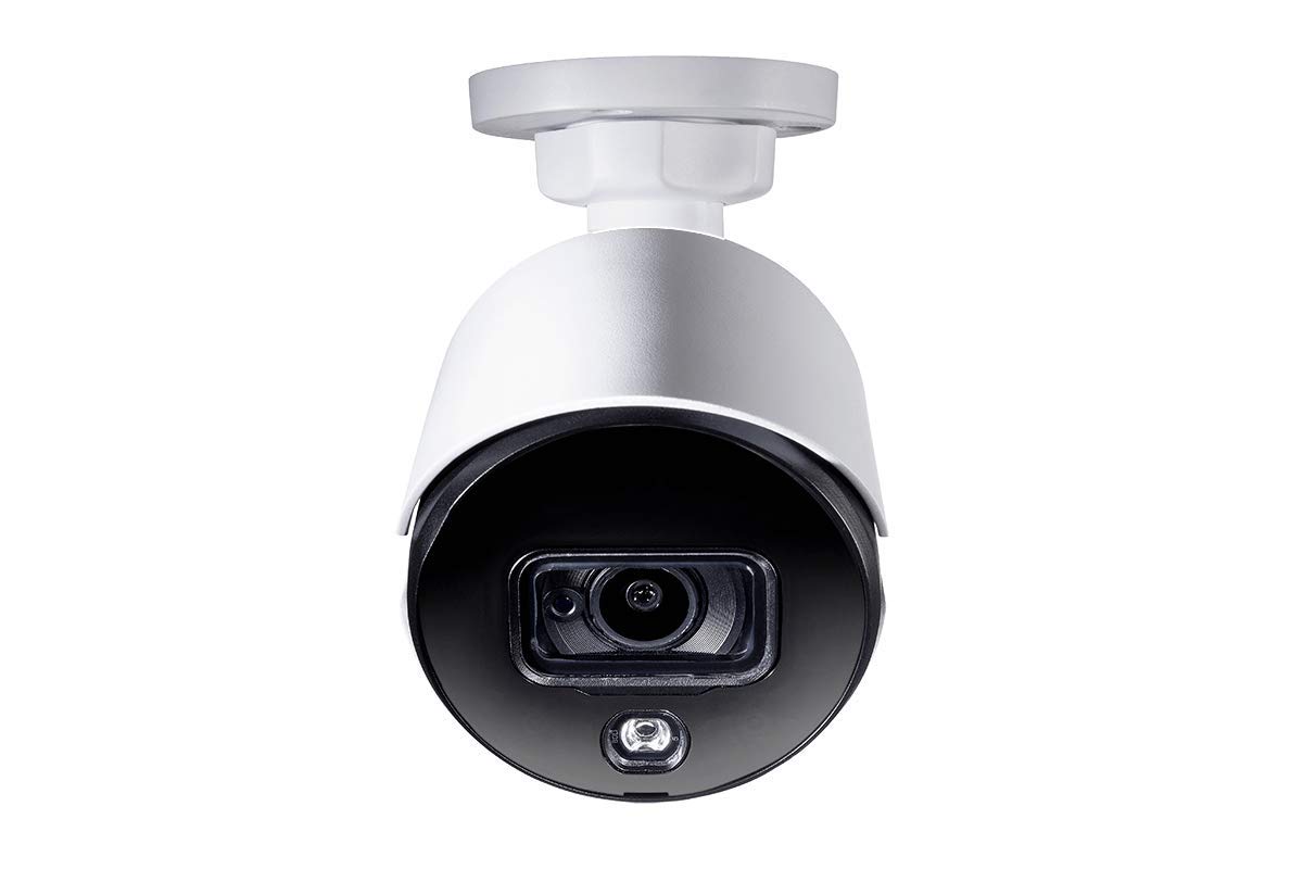 Lorex 5MP Super HD Weatherproof Indoor/Outdoor Add-On Analog Bullet Security Camera w/Warning Light and Remote-Triggered Sirens & Color Night Vision [Camera ONLY]