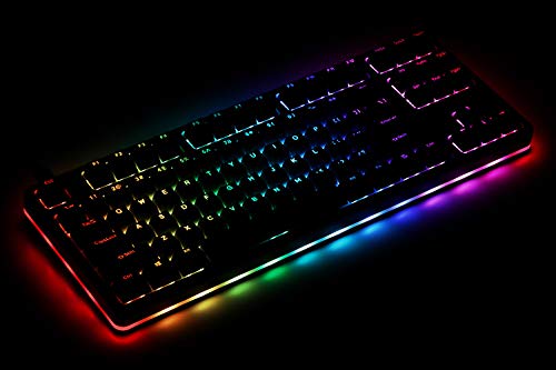 DROP CTRL High-Profile Mechanical Keyboard — Tenkeyless TKL (87 Key) Gaming Keyboard, Hot-Swap Switches, Programmable, Backlit RGB LED, USB-C, Doubleshot PBT, Aluminum (Gray, Cherry MX Brown)
