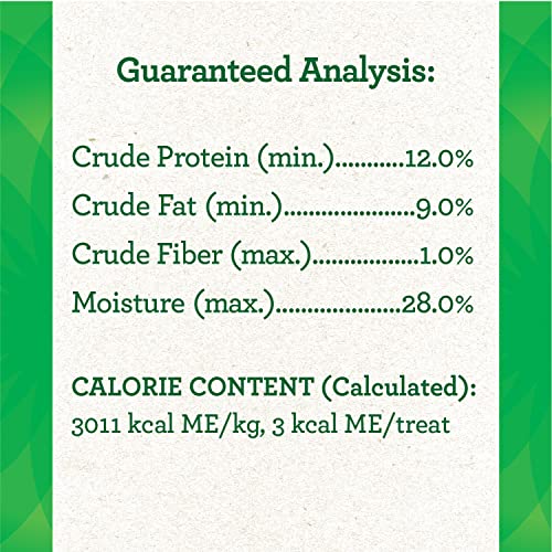 FELINE GREENIES PILL POCKETS for Cats Natural Soft Cat Treats, Chicken Flavor, 3 oz. Pack (85 Treats)