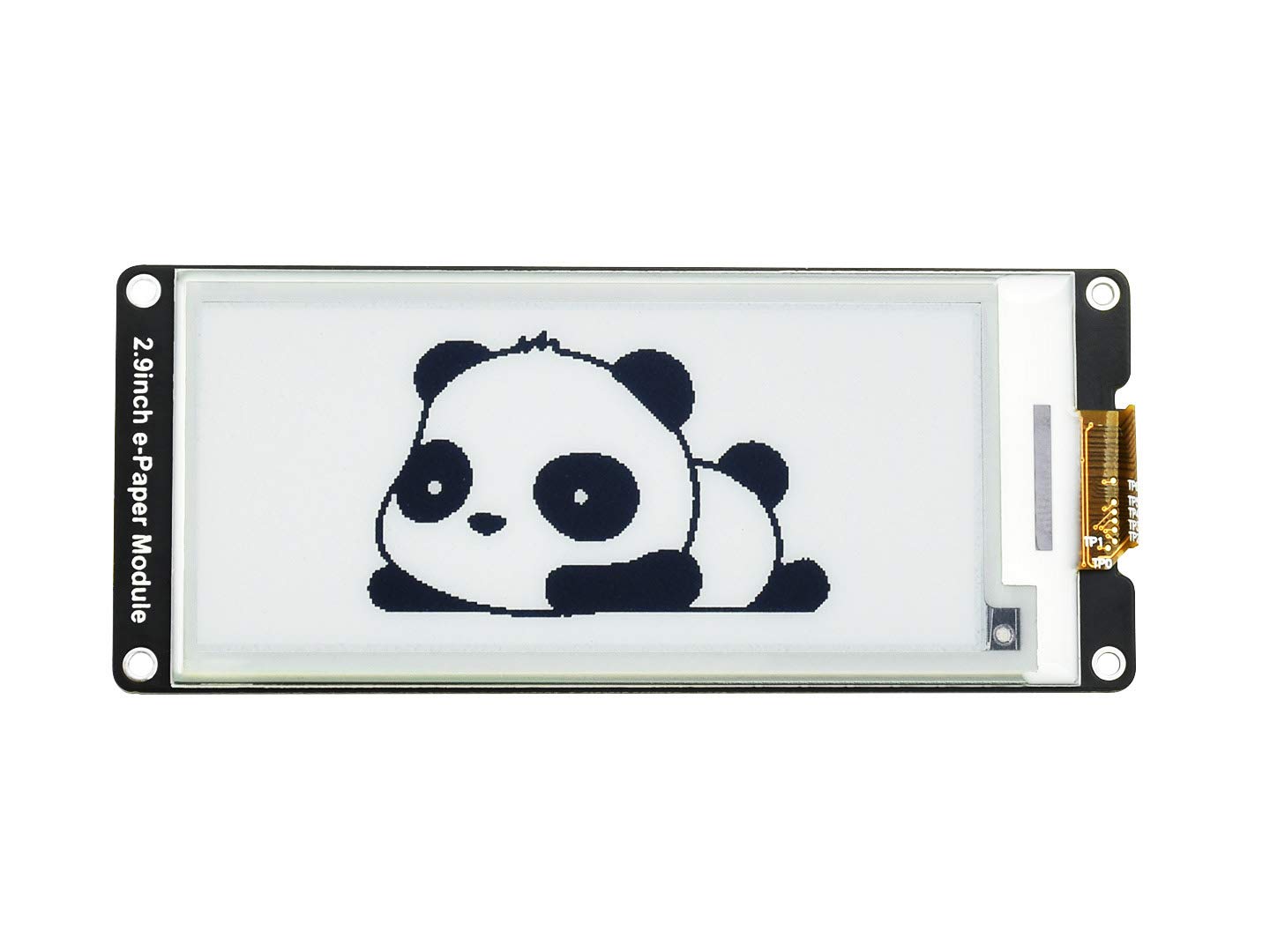 Ingcool 2.9inch e-Ink Display Module, 296x128 Resolution Two-Color e-Paper Display epaper Screen for Raspberry Pi/Jetson Nano/Arduino/Nucleo,SPI Interface Support Partial Refresh