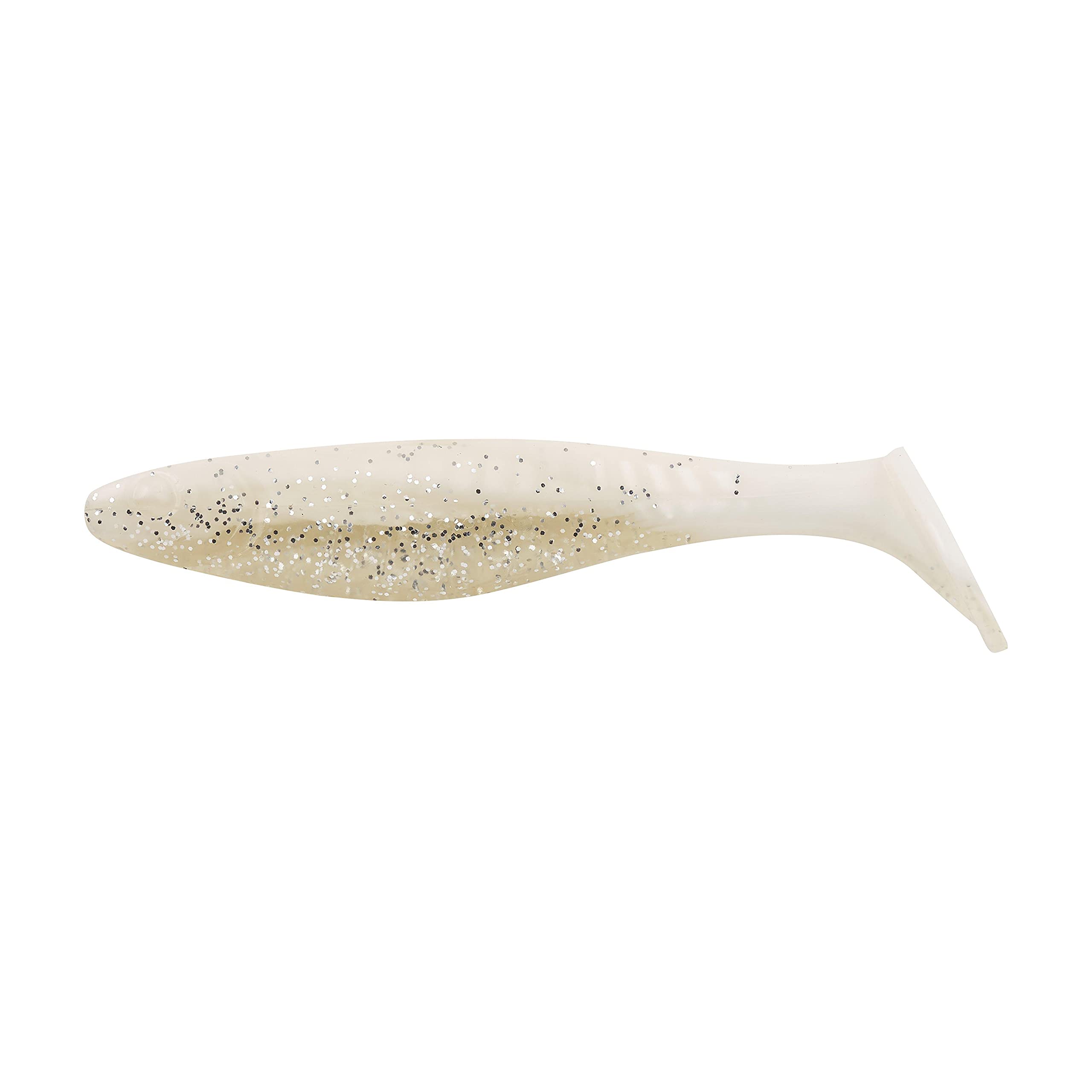 Berkley Powerbait The Champ Swimmer Fishing Soft Bait, Sight Flash, 3.8"
