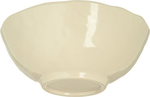 Carlisle FoodService Products GA5501270 Gathering Melamine Dip/Salsa Bowl, 6 oz., 4.5", Adobe (Pack of 12)