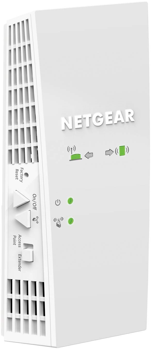 NETGEAR Wi-Fi Mesh Range Extender EX6250 - Coverage up to 2500 sq.ft. and 25 devices with AC1750 Dual Band Wireless Signal Booster & Repeater (up to 1750Mbps speed), plus Mesh Smart Roaming (Renewed)