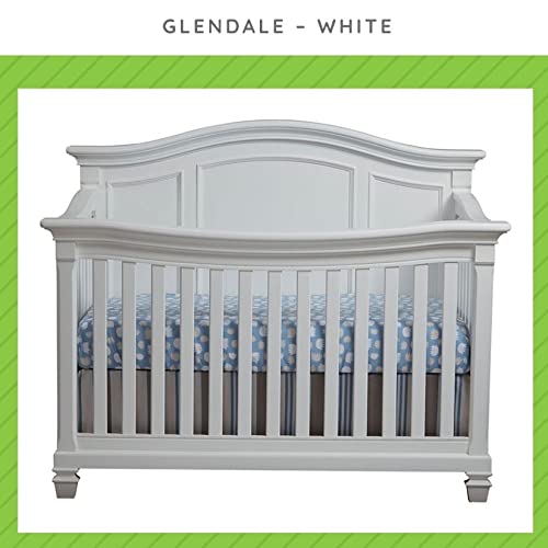 CC KITS Toddler Bed Safety Guard Rail for Baby Cache Cribs (White)