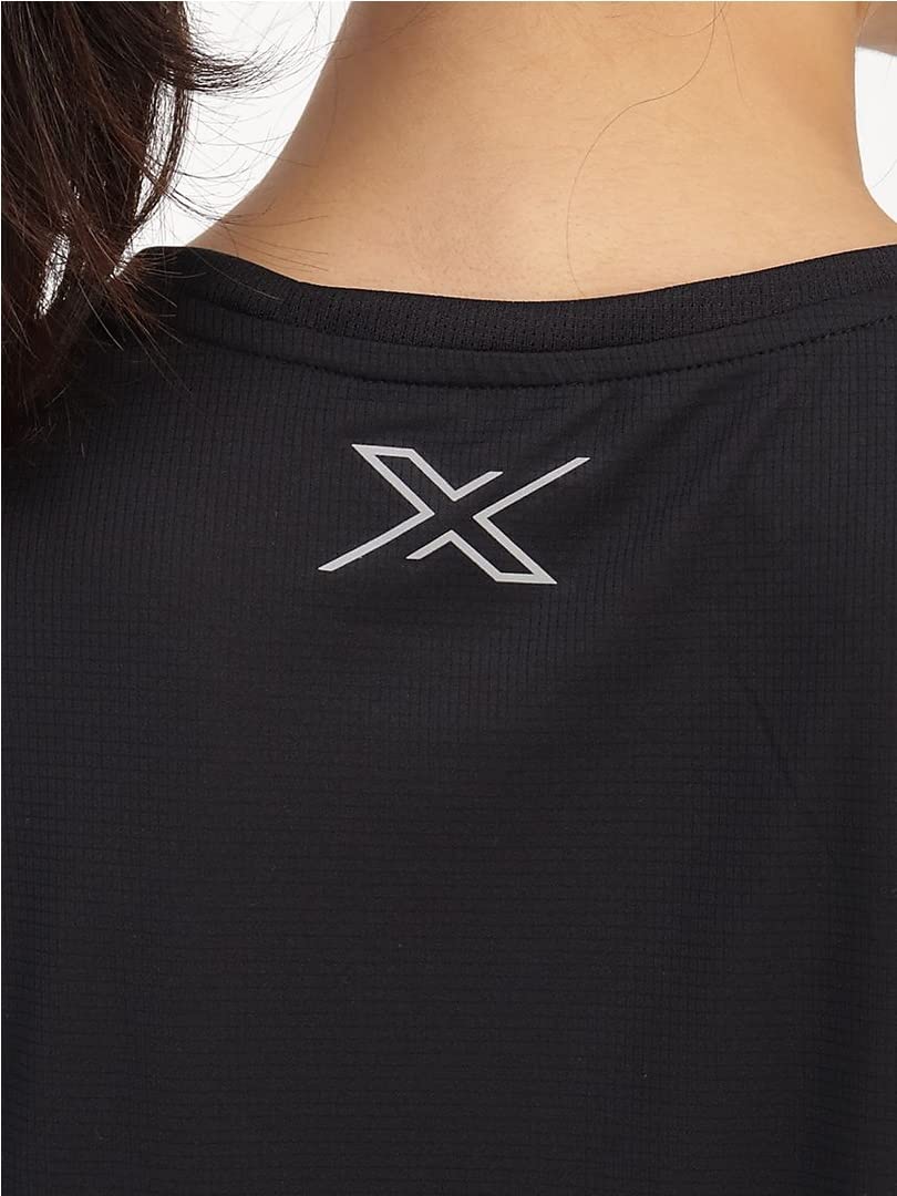 2XU Aero T-Shirt Bluejay/Black Reflective XS