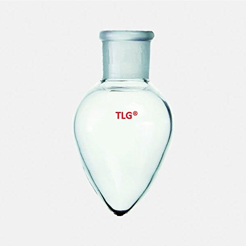 CHEM SCIENCE INC CS-F0321415 Flask, Pear Shape, Single Neck, Heavy Wall, Capacity 15 mL, Joint 14/20