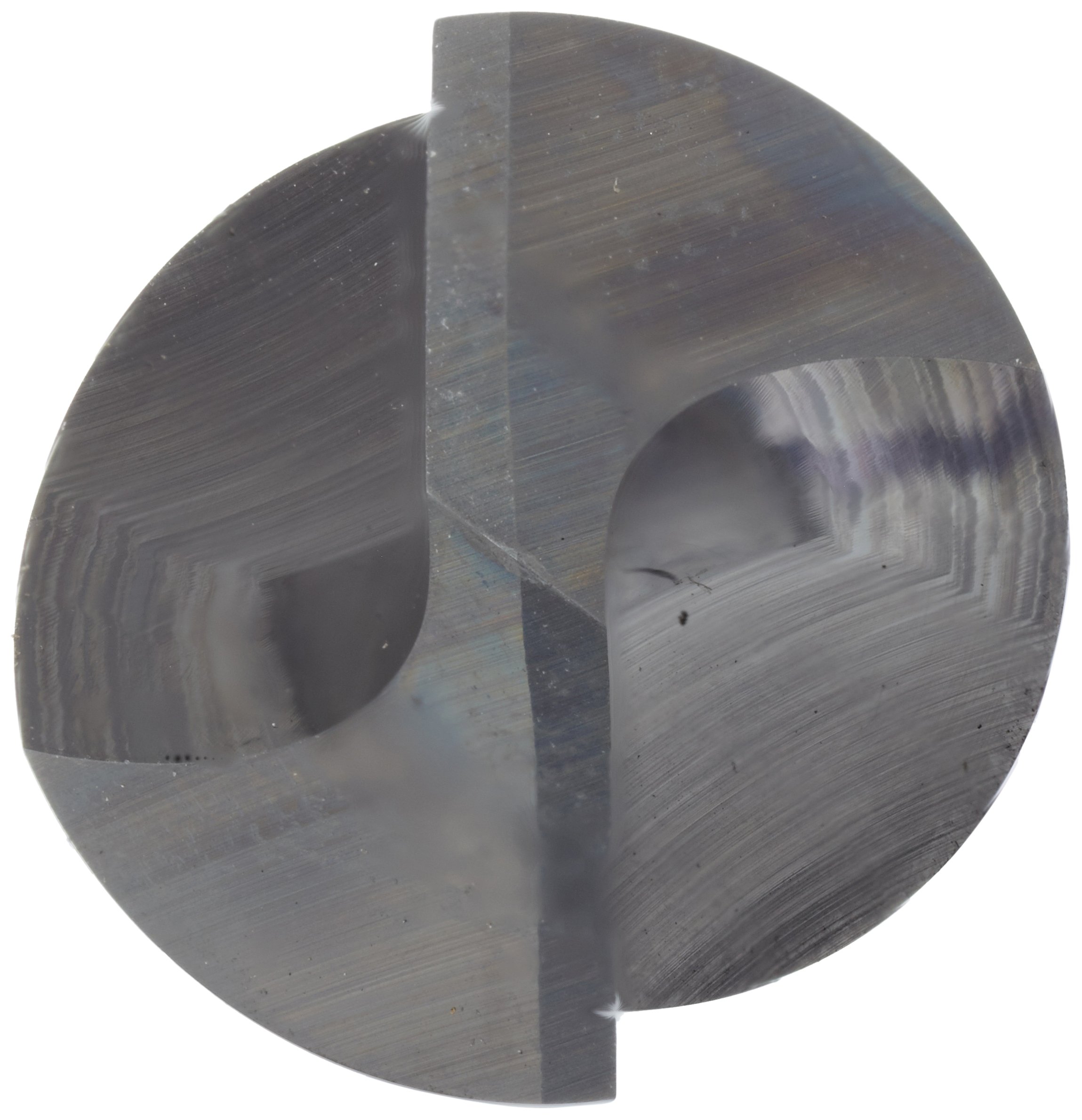 Chicago Latrobe 790 Solid Carbide Spotting Drill Bit, Regular Length, Uncoated (Bright) Finish, Round Shank, Right-Hand Spiral Flute, 120 Degree Conventional Point, 1/4" Size