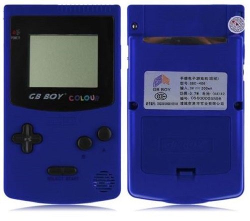 AISON Chinese Version GB BOY Color-Blue (Not Official Nintendo GBC)
