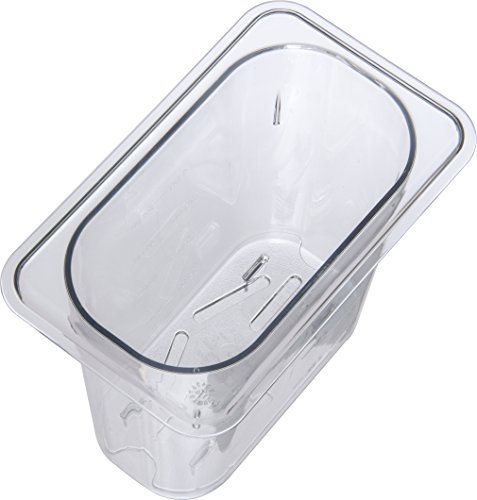 Carlisle FoodService Products 1033507 StorPlus Ninth Size Polycarbonate Drain Shelf, Clear