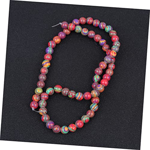 48pcs Bracelets in Bulk Jewelry Accessories Gemstone Bracelets Jewelry Making Accessories Malachite Beads DIY Accessories Kit Beading Kits Jewelry Beads Loose Beads Spacer Beads