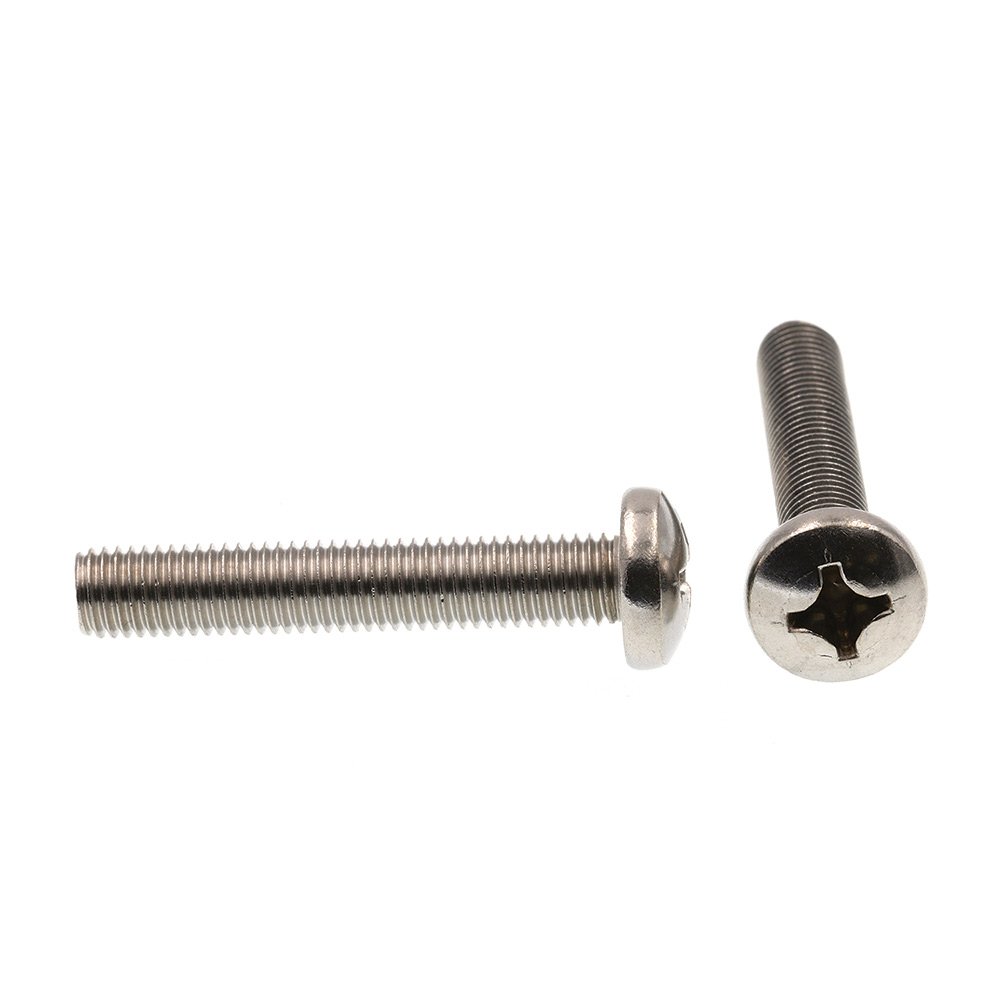 Prime-Line 9129976 Machine Screws, Pan Head, Phillips Drive, 1/4 in-28 X 1-1/2 in (10 Pack)