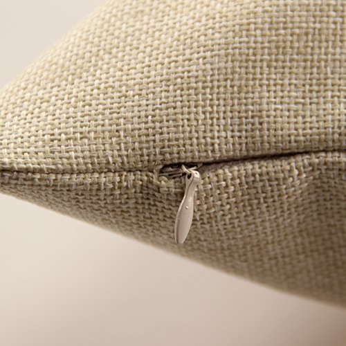 Goodaily Pillowcase Modern Lime Green Color Block Gray Stripes White Throw Pillow Cover for Sofa Or Bedroom