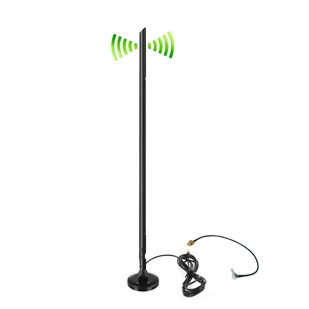 CHHLIUT GSM 3Ghz 4G LTE 18dBi High Gain External Magnetic Antenna Booster Amplifier WLAN Router & Modems Network Connector(TS9/SMA)