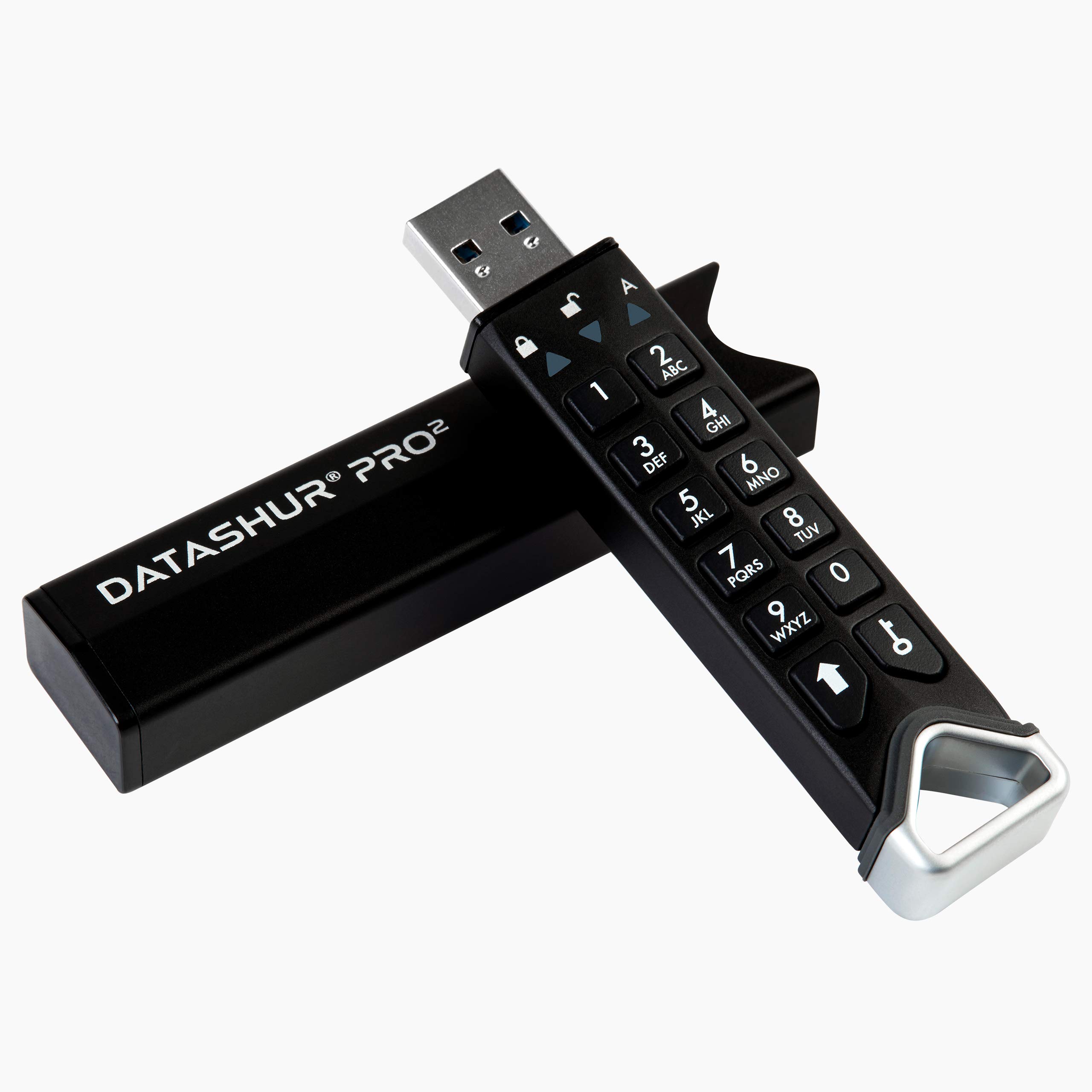 iStorage datAshur PRO2 32 GB | Secure Flash Drive | FIPS 140-2 Level 3 Certified | Password protected | Dust/Water-Resistant