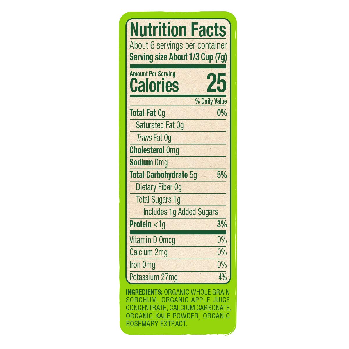 Sprout Organic Baby Food, Stage 2 Snacks, Carrot Mango and Apple Kale Plant Power Baby Puffs Variety Pack, 1.5 Oz Canister (6 Count)