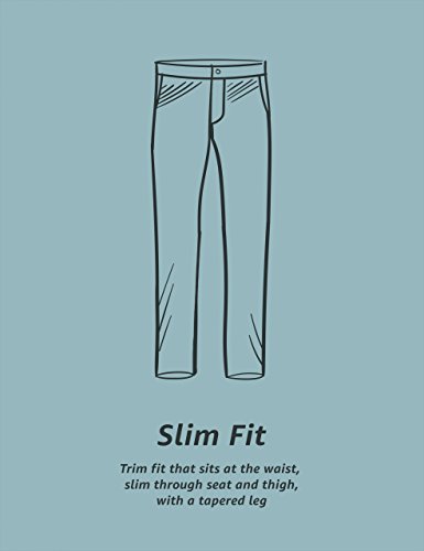 Amazon Essentials Men's Slim-Fit Wrinkle-Resistant Flat-Front Chino Pant, Black, 32W x 34L