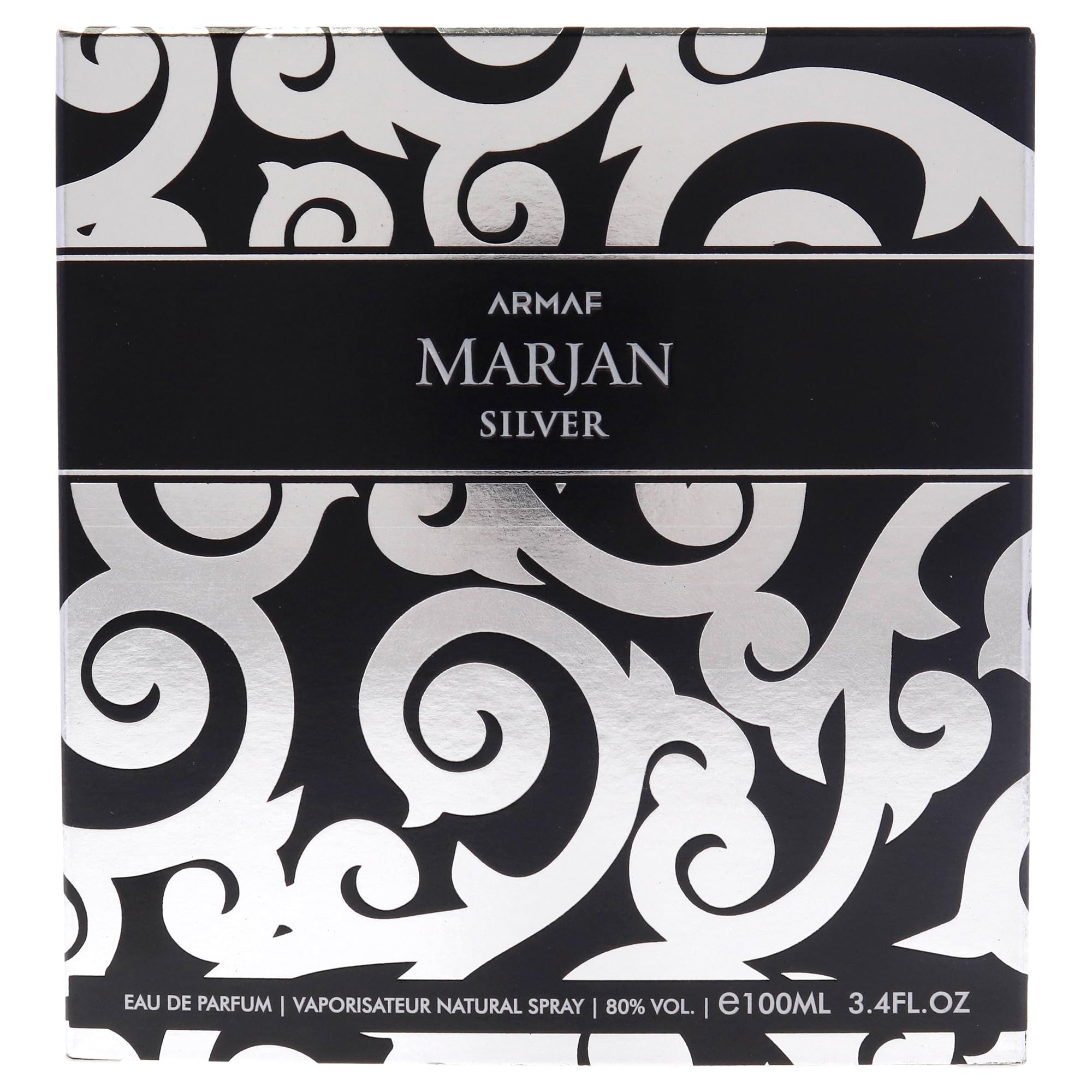 Armaf Marjan Silver EDP Spray Men 3.4 oz