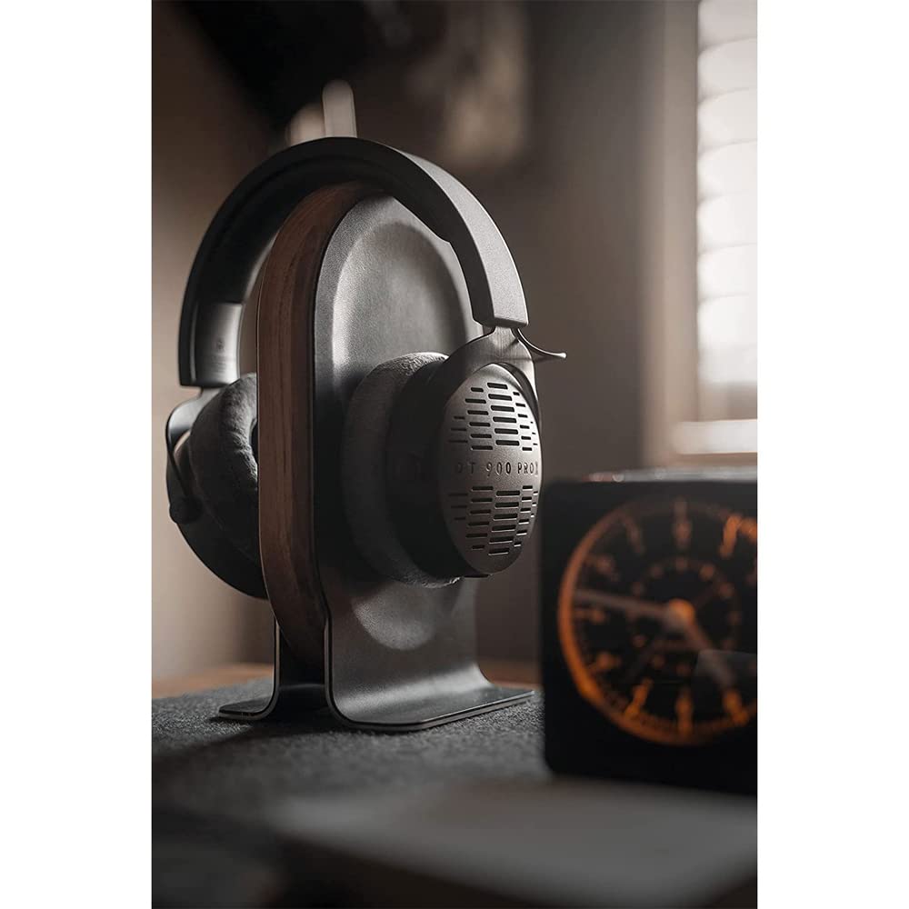 beyerdynamic 737704 DT 900 PRO X Open-Back Studio Headphones for Mixing & Mastering Bundle with Deco Gear Full-Sized Headphone Case, Headphone Stand and Microfiber Cleaning Cloth