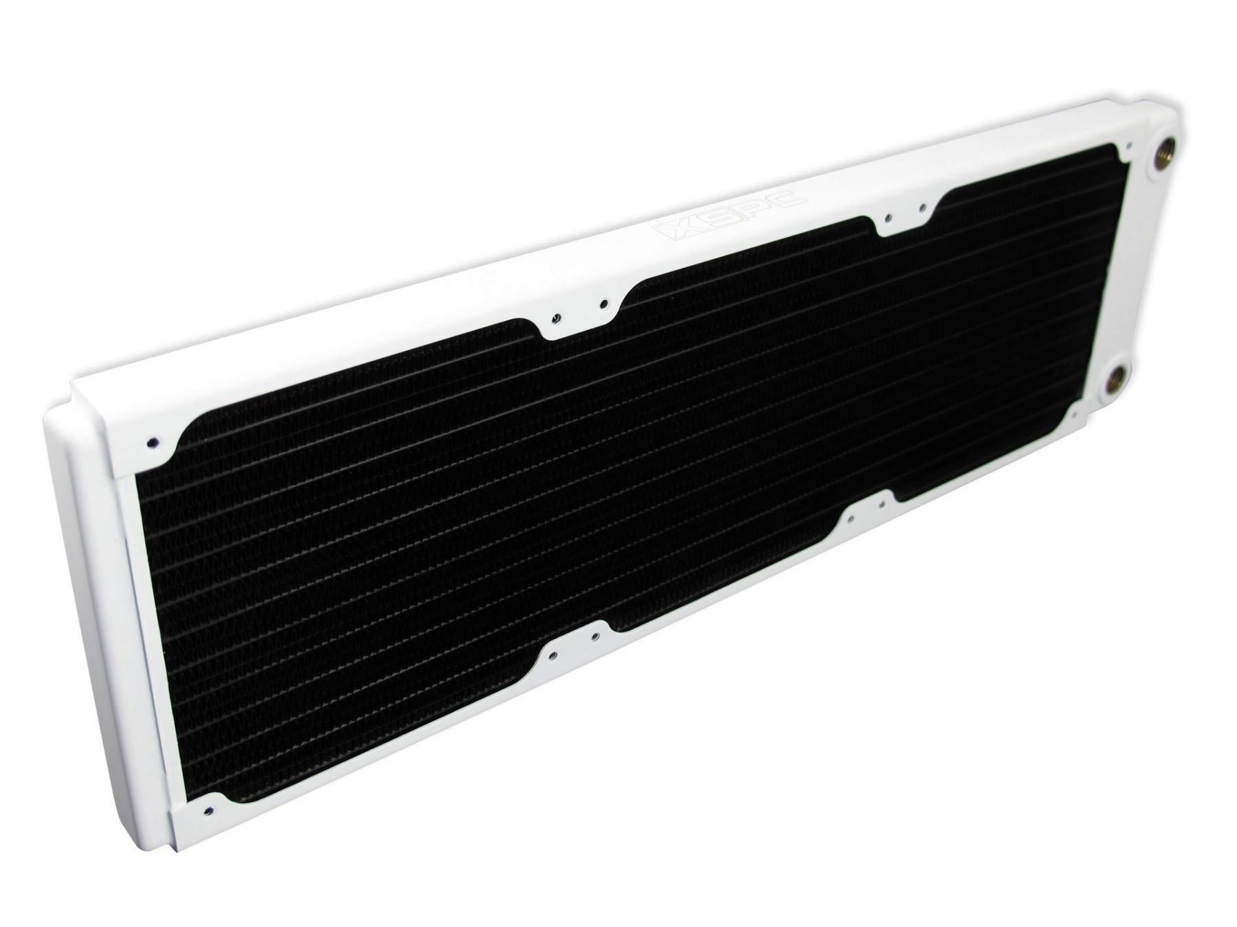 XSPC TX360 Ultra Thin Radiator, 120mm x 3, Triple Fan, White
