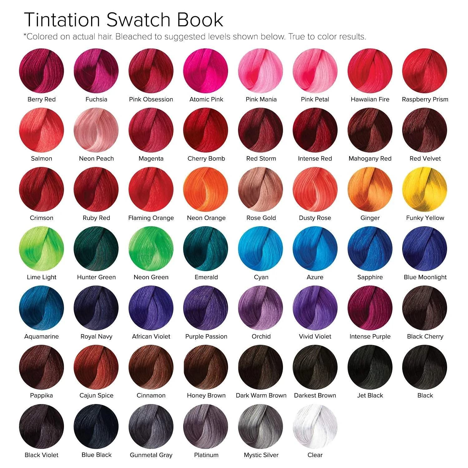 Kiss Tintation Semi-Permanent Hair Color Treatment 148 mL (5 US fl.oz) (Honey Brown)