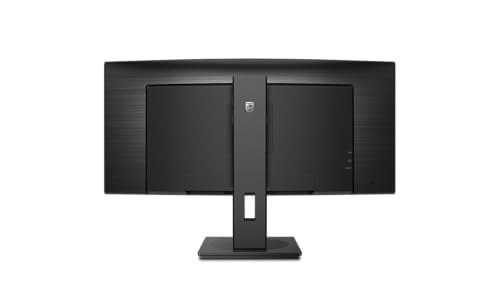 Philips Curved Monitor 346B1C 86 cm (34-inch) (HDMI, DisplayPort, USB-C, USB Hub, 3440 x 1440, 100 Hz, FreeSync, 5ms Response Time) Black