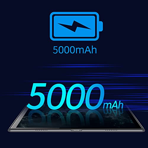BYYBUO SmartPad A10_L Tablet 10.1 inch Android 11 Tablets, 32GB ROM Quad-Core Processor 5000mAh Battery, 1280x800 IPS HD Touchscreen 5MP+8MP Camera, Bluetooth,WiFi (Grey)