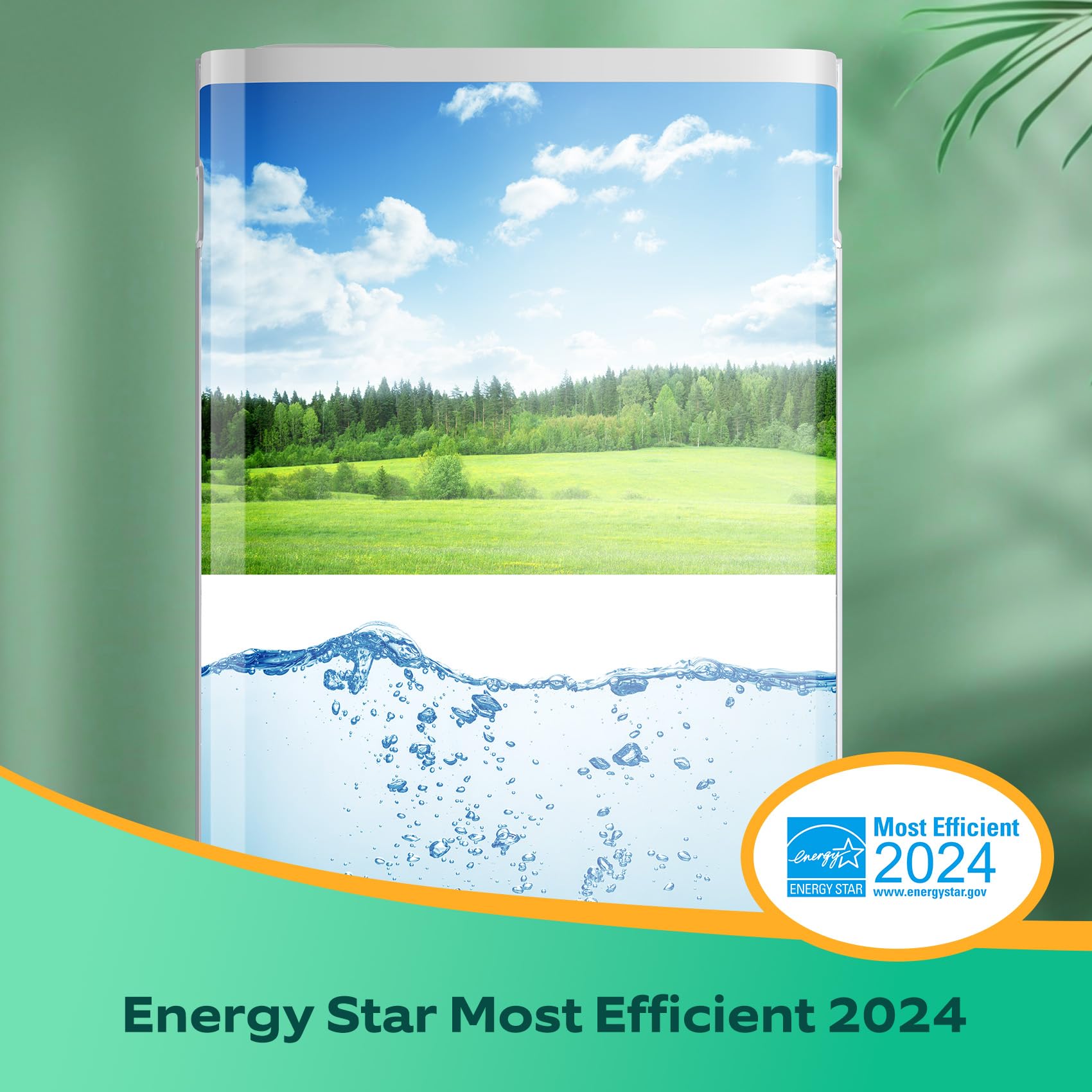 52 Pints Energy Star Dehumidifier, 4500 Sq.Ft Dehumidifier for Basement and Home, Large Room Dehumidifiers with Drain Hose & Water Tank, 24H Timer, Auto Defrost, Dry Clothes - 2024 Energy Star