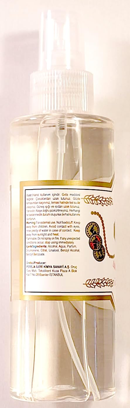 Pereja Lemon Cologne Spray, limon kolanya, Cape Moda Packed 150ml Spray Two Pack, 300ml or 10.1 ounces, Two Bottles for convenience, PeReJa 80 Percent alcohol Limon Kolanya, 10.1 Ounce