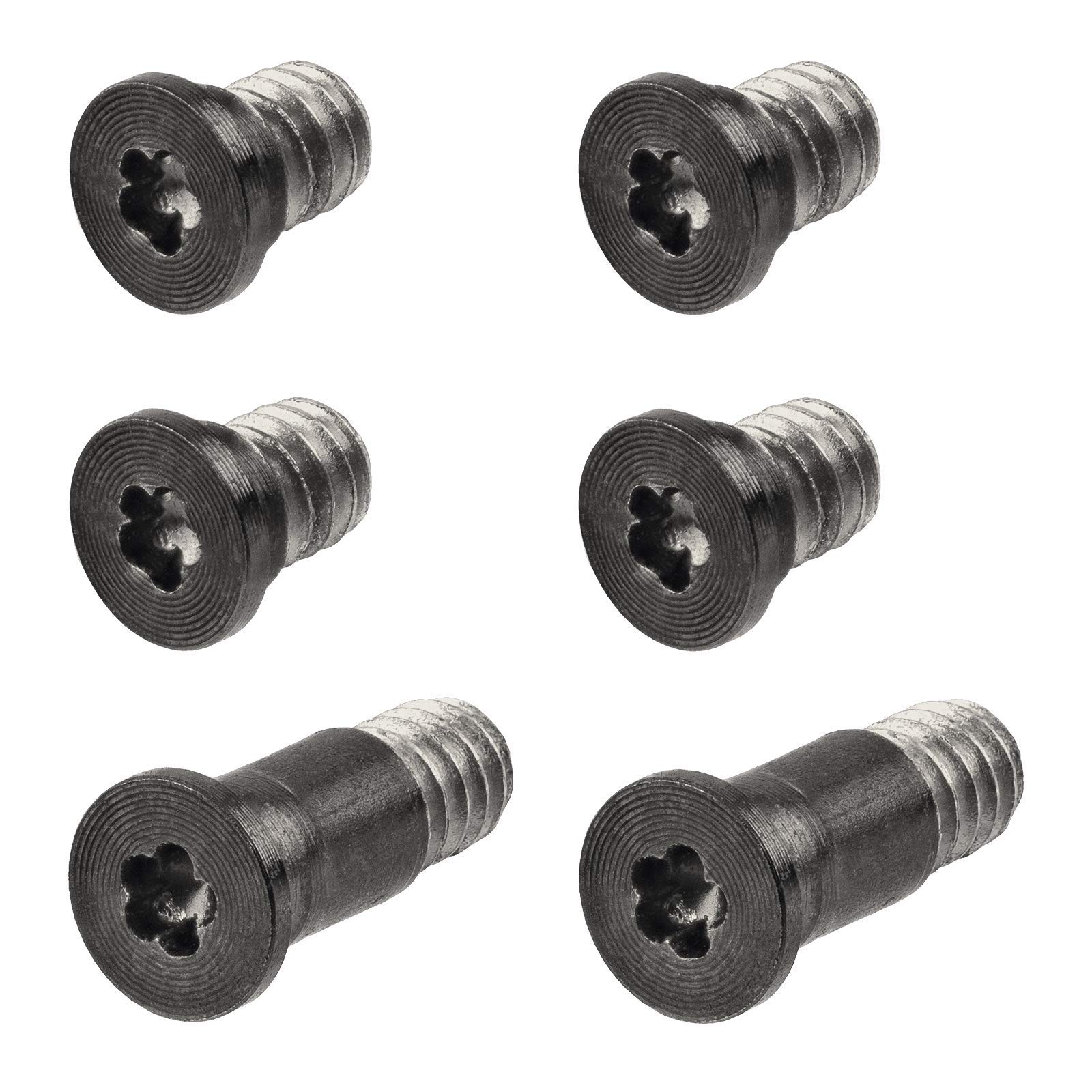 Willhom Bottom Case Screws (Pentalobe P5) 6 pcs Replacement for MacBook Pro 13" (2016-2017) A1706 (2018-2019) A1989 (Space Gray)