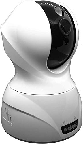 Security Camera Full HD 1080P WiFi Baby/Pet/Home Monitor - weJupit Wireless Indoor Pan/Tilt/Zoom IP Camera, Motion Detection, Two-Way Audio, Night Vision - Cloud Storage