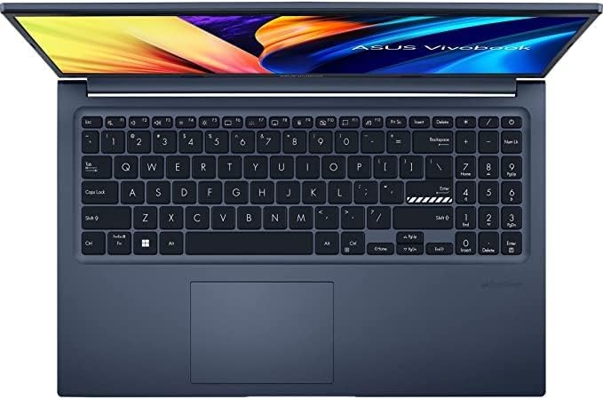 ASUS VivoBook 15.6" FHD Business Laptop Newest, 6 Cores AMD Ryzen 5 Processor, 16GB RAM 1TB SSD, Backlit Keyboard, 180° Lay-Flat Hinge, Windows11, Blue +CUE Accessories