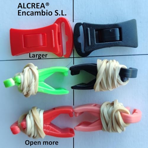 Alcrea® 32 Sock Clips for Washing Machine and Dryer, with Hanging Hook. Stop Pirates. Directly to The Drawer with The Clip on, Without Folding, Without Losing, or Pairing. The Socks’ Complete Cycle