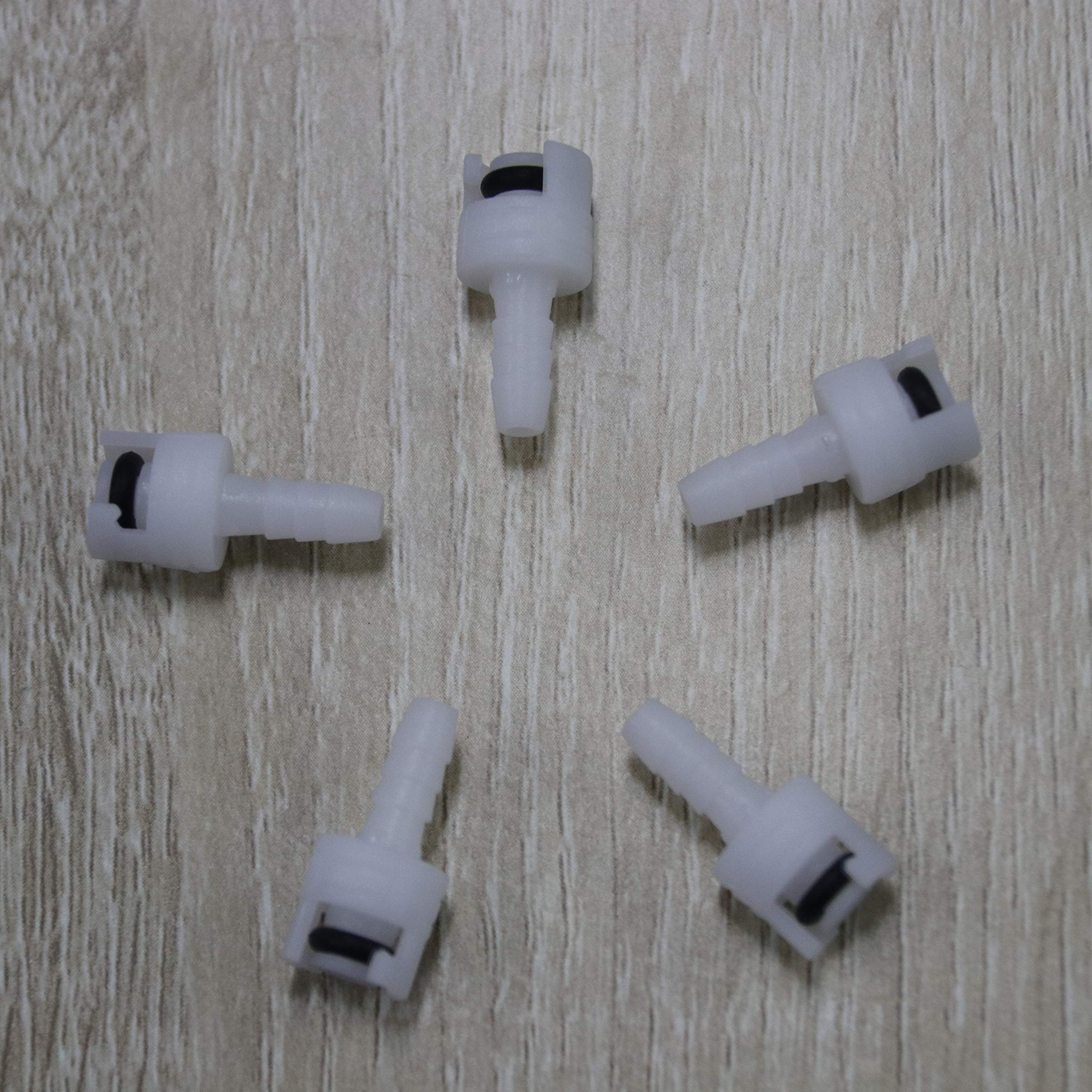 NIPB Cuff Connector 330091 Compatible with AMC Dinamap Welch Allyn Adapter Hose 5 Pieces