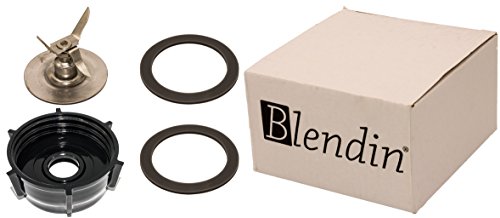Blendin Ice Crushing Blade with 2 Gaskets and Jar Base, Compatible with Oster and Osterizer Blenders