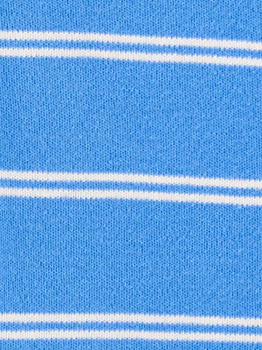 Simple Joys by Carter's Baby Boys' 2-Pack Cotton Sleep and Play, Blue Stripe/White Sharks, 3-6 Months