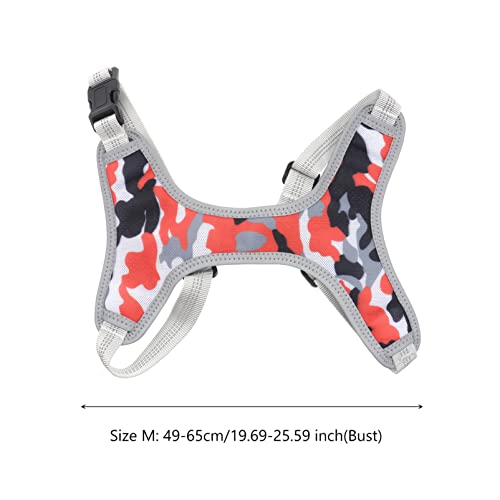 POPETPOP Reflective Vest Dog Harness - Reflective Breathable Soft Air Mesh Puppy No Pull Vest Harnesses - Escape Proof Pet Adjustable Harness for Small and Medium Dogs Small Dog Harness