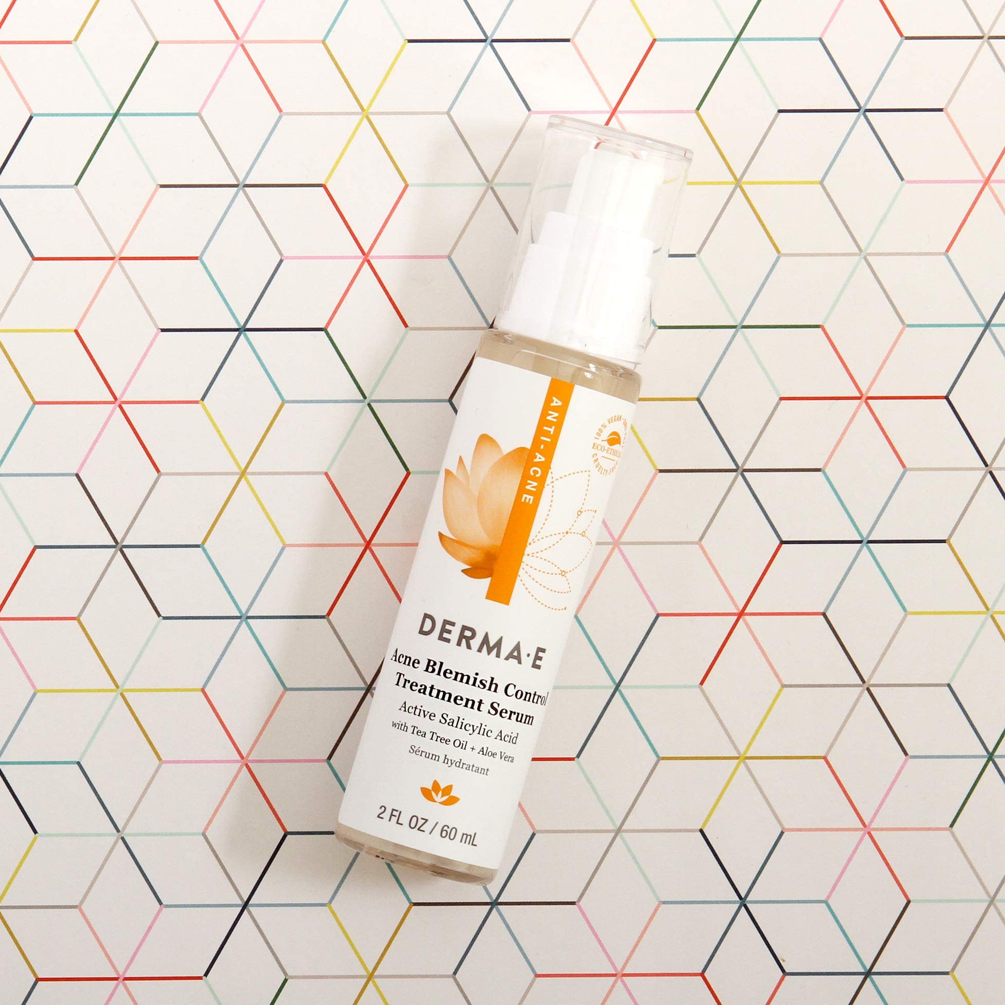 DERMA E Acne Blemish Control Treatment Serum – Active Salicylic Acid Serum for Face – Pore-Cleaning Anti-Blemish and Blackhead Treatment for Blemish-Prone Skin, 2 fl oz