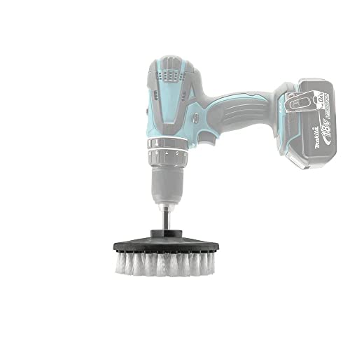 Chemical Guys ACC_201_Brush_S Gray 1 Pack Carpet Brush with Drill Attachment, Light Duty
