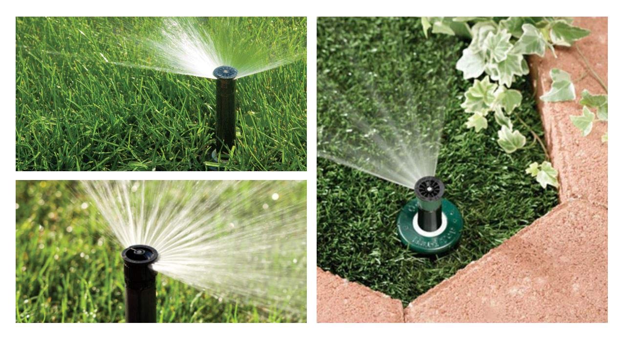 Modtek Replacement Pop UP Sprinkler Heads for RainBird, Hunter, Orbit Pop Up Sprinklers, Sprinkler Color May Vary. (5, 8AN)