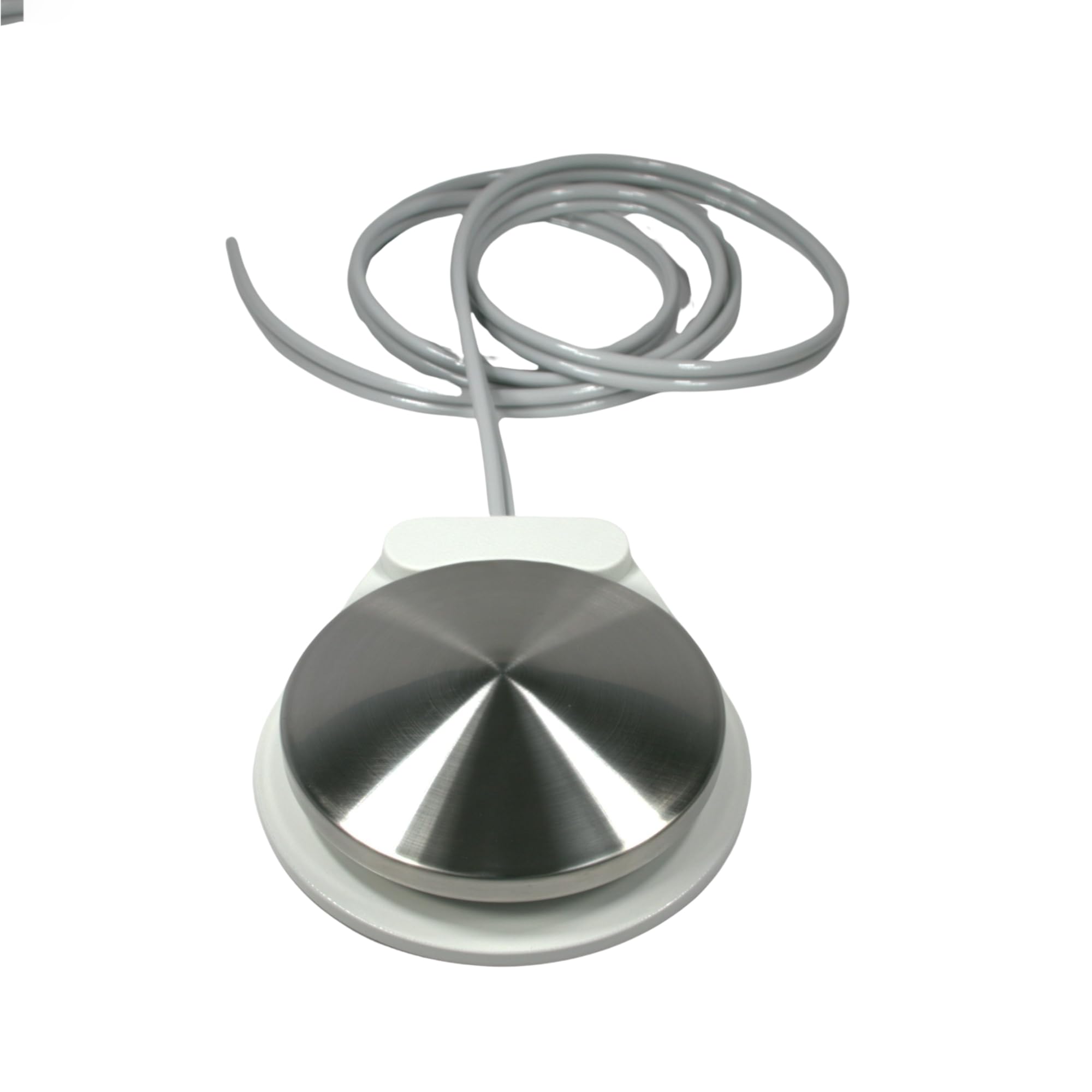 Standard Disc-Type Round Foot Control Pedal with 2 Hole Tubing for Dental Chairs